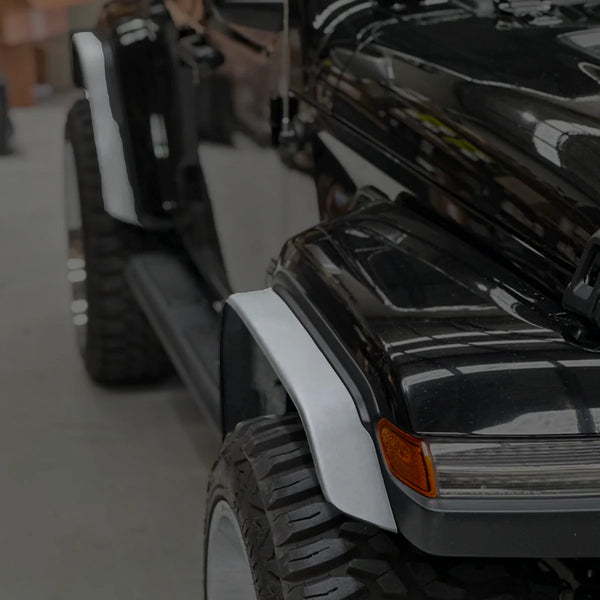 DBOR - 2.5" Fender Extensions For JL 2024 Wrangler Rubicon (AUS/EU SPE ...