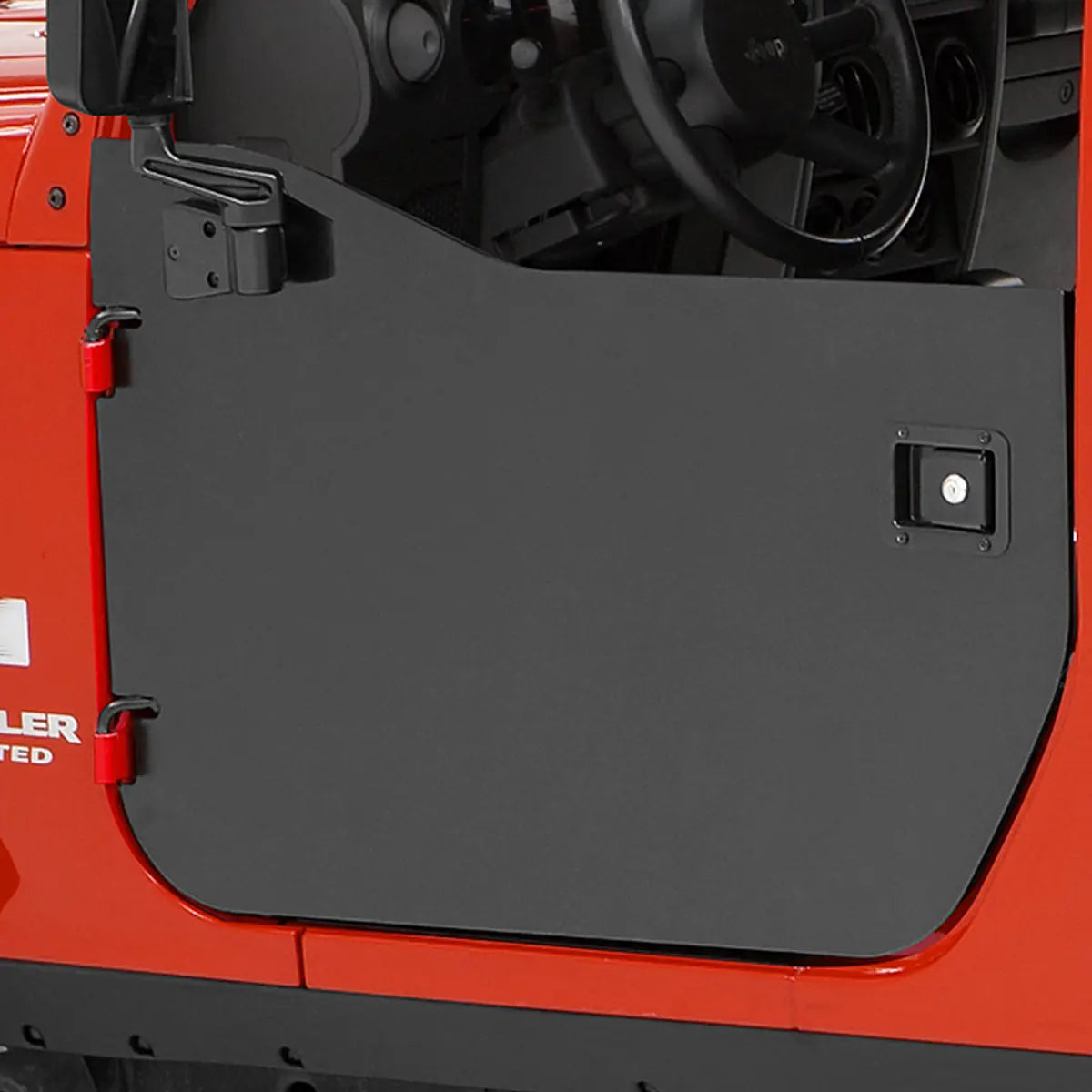 Bestop - HighRock 4x4 Element Front Door Enclosure Kit - 07-18 Jeep Wr ...