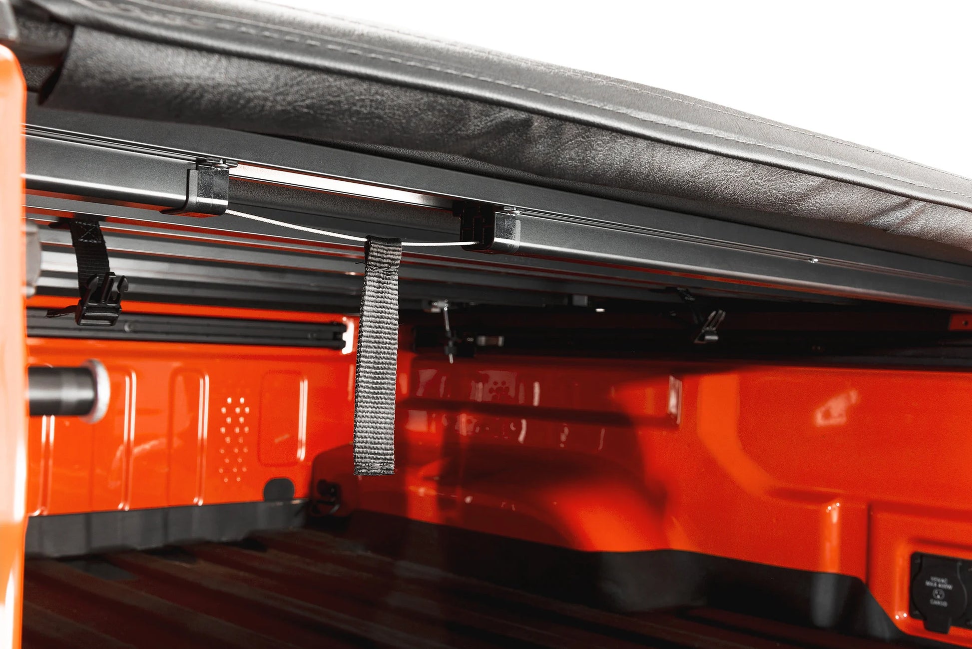 EZ-Hard Panel Tri-Fold with Vinyl Outer Layer Tonneau Cover for 20-25 ...