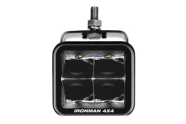 Ironman 4x4 - 40W Bright Cube SPOT Beam LED Cube Light - 81 x 75mm (Pa ...