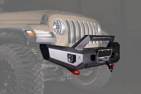 Ironman 4x4 - Raid Series Front Bumper - JL Wrangler / JT Gladiator an ...