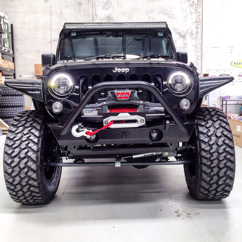 Front Bumpers - Double Black Offroad
