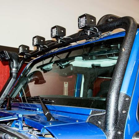 Rugged Ridge Sherpa Roof Rack System - Double Black Offroad