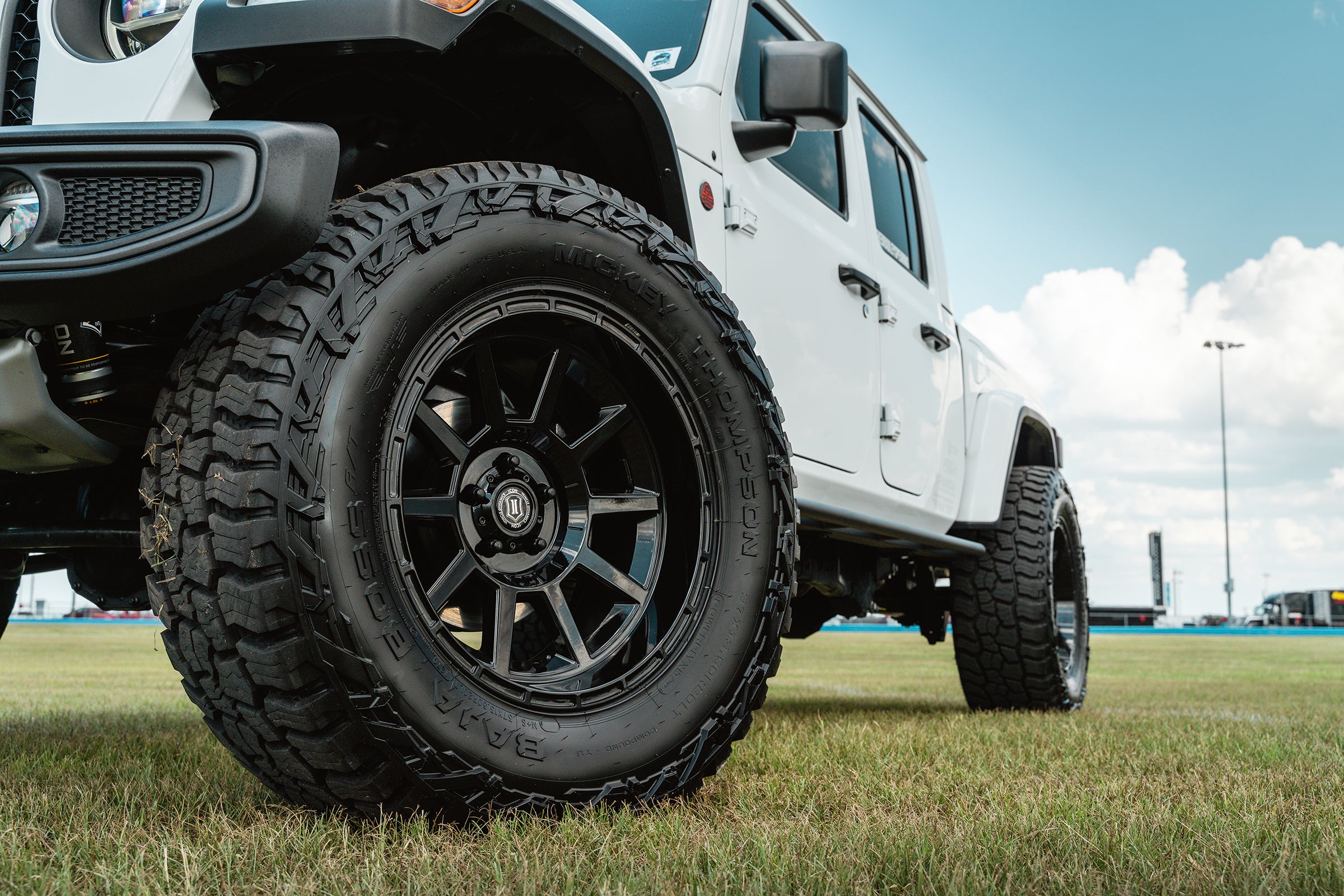 ICON REBOUND PRO SATIN BLACK - Double Black Offroad