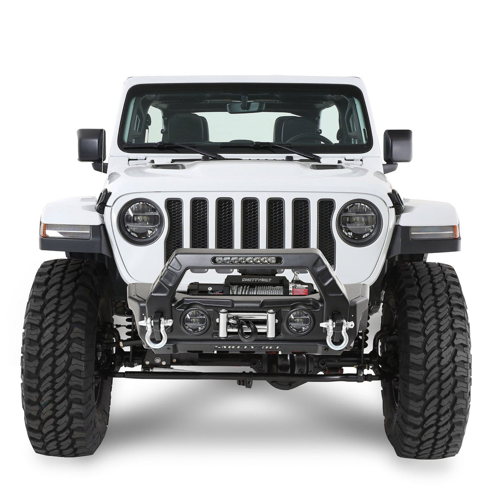 Front Bumpers - Double Black Offroad