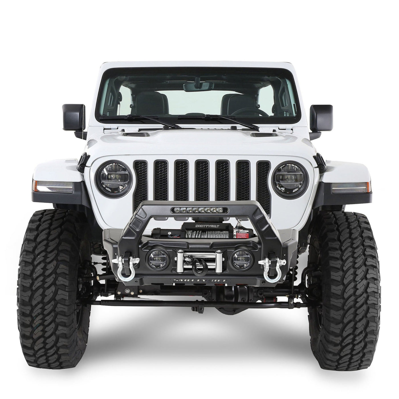 Front Bumpers - Double Black Offroad